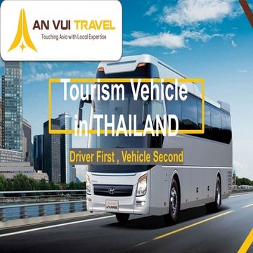 Travel in Comfort: An Overview of Tourism Vehicle Options in Thailand ...
