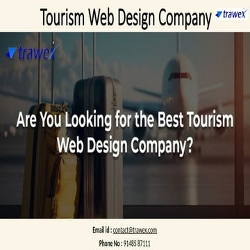 Tourism Web Design Company | Travel and Tourism Web Design | PPTX