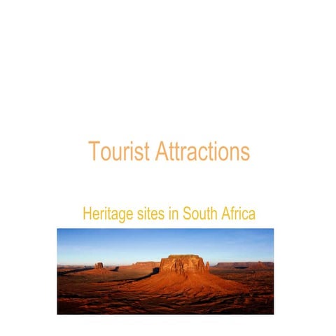 Tourist attractions (1) | PDF | Africa Travel | Travel Locations