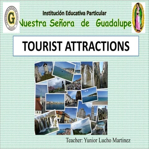 Touristic attractions | PPTX