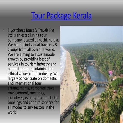 Kerala tour package | PPTX