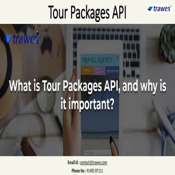 Tour Packages API | Tour Package Booking System | PPTX