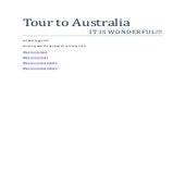 Tour to Australia.pdf