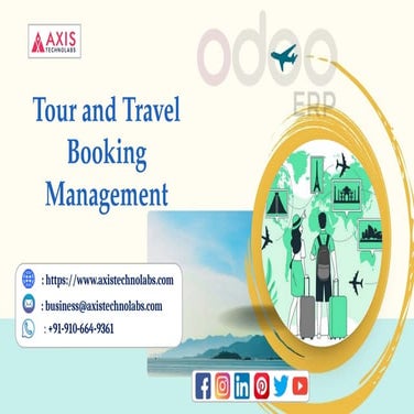 Tour Booking, Booking Service, Tour Agents, Hotel Booking in odoo | PPTX