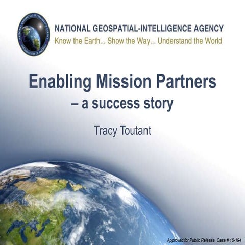 Enabling Mission Partners – A Success Story | PPTX