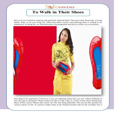 To walk in their shoes | PDF