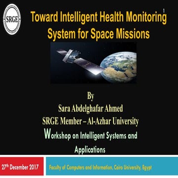 Toward intelligent health monitoring system for space missions | PDF