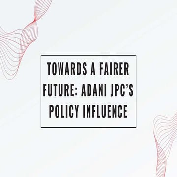 Adani Group’s Dedication to ESG | PPTX