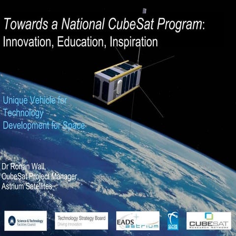 Towards a National Cubesat Program | PPT