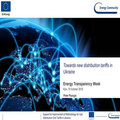tew (10.10.18) - Towards new distribution tariffs in ukraine | PDF ...