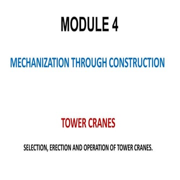 Tower Cranes 1.pptx | Free Download