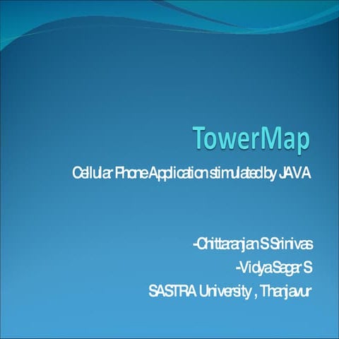 TowerMap | PPT | Computing | Technology & Computing