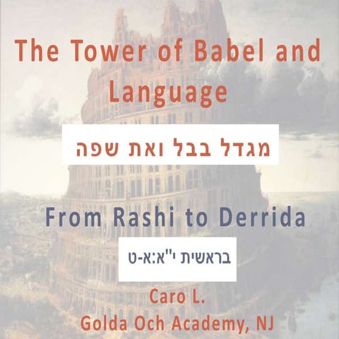 The Tower of Babel | PPTX