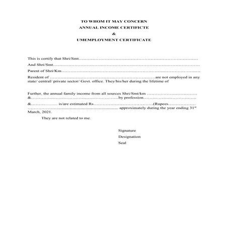 To whom it may concern | PDF