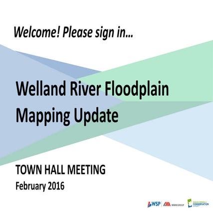 Welland River Floodplain Mapping - Round 2 Public Information ...
