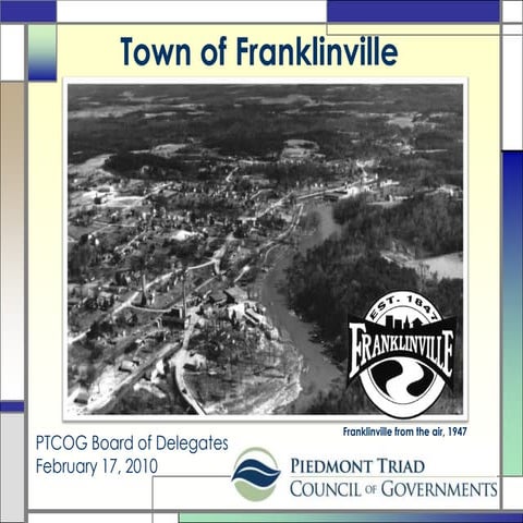 Town Of Franklinville | PPTX