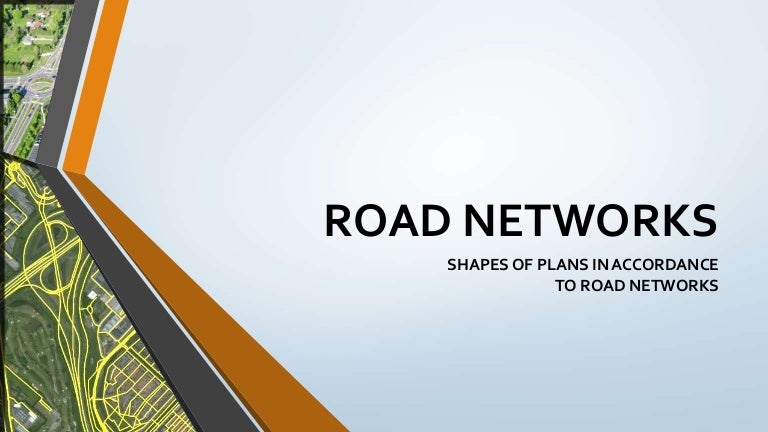 Road types and Road networks