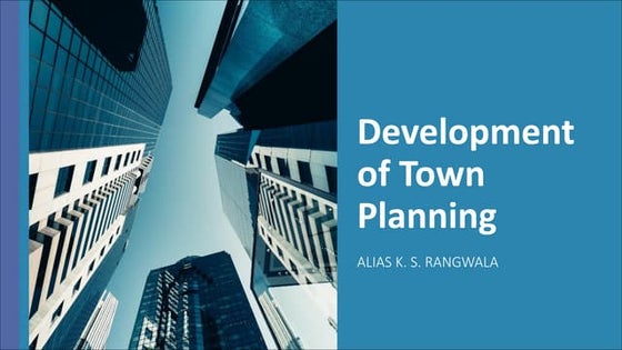 Master plan (Town Planning) | PPTX | Developmental Sites | Real Estate