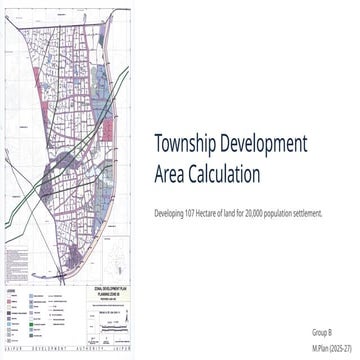 Township Development Area Calculation-Group B.pptx
