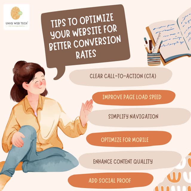 Tips to Optimize Your Website for Better Conversion Rates - Uniqwebtech ...