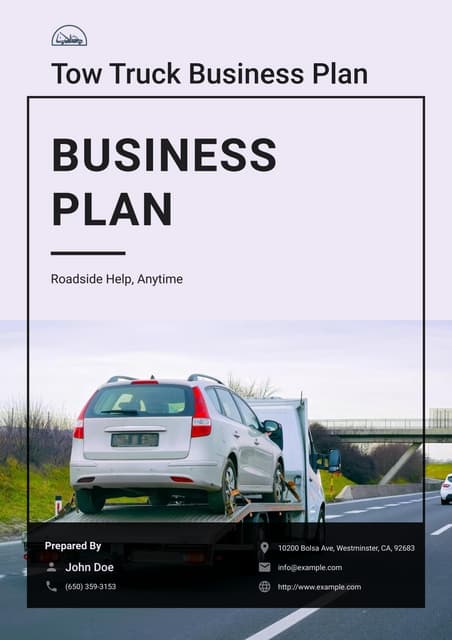 Trucking Business Plan Experts - Custom Plans for Success | PDF