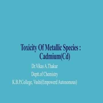 Toxicity of metallic species Cadmium.pdf