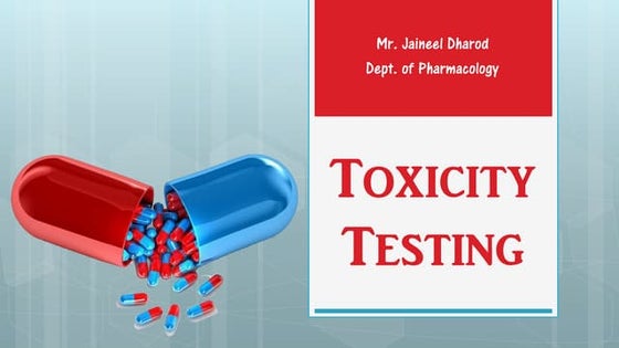 Basic definition and types of toxicology | PPT