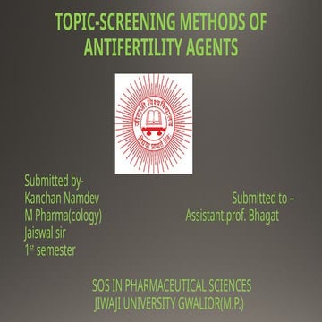 screening methods of antifertility agents.pptx
