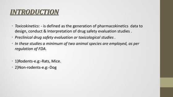 Basic definition and types of toxicology | PPTX