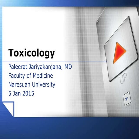 Toxicology | PPTX