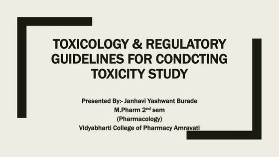 Repeated dose toxicity study | PPSX
