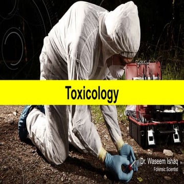 Toxicology by Dr. Waseem | PPT
