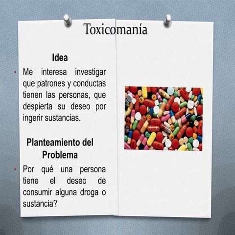 Toxicomania | PPTX