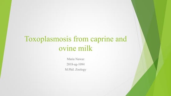 An overview of toxoplasmosis | PPT