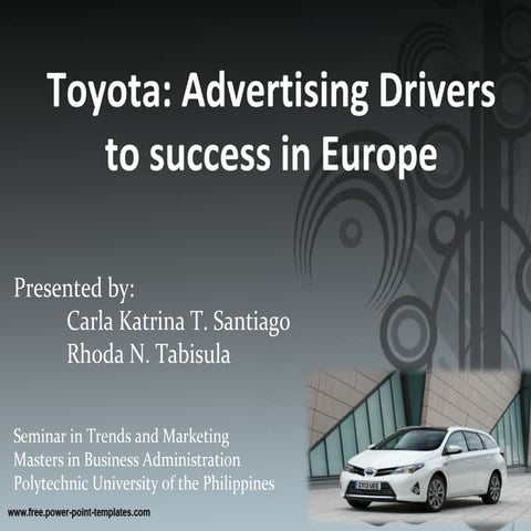 Toyota. | PPT