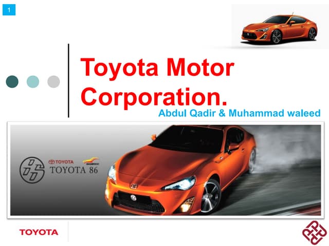 Toyota presentation | PPTX