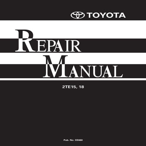 Toyota 2 sdk7 skid steer loader service repair manual | PDF
