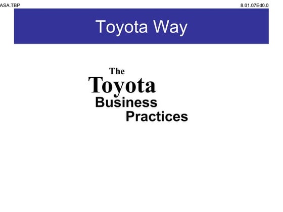 Toyotas 8 Steps To Problem Solving | PDF