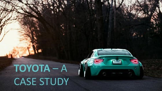 Tqm in Toyota | PPT
