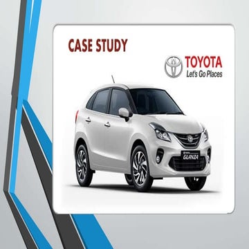 Toyota case study | PPTX