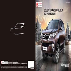 2016 Toyota fortuner brochure | PDF