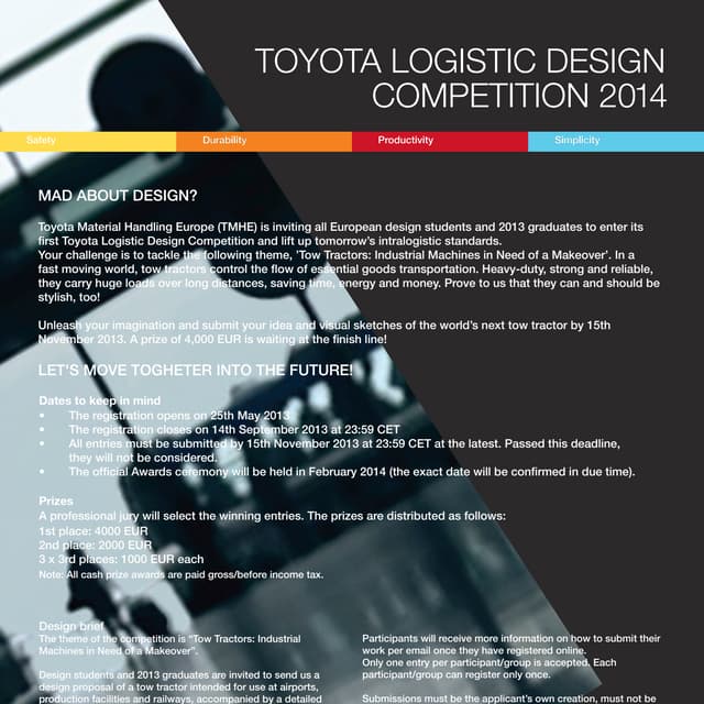 Toyota Logistic Design Competition | PDF
