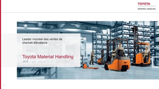 The Focus is Safety with Toyota Material Handling Europe's Leadership ...