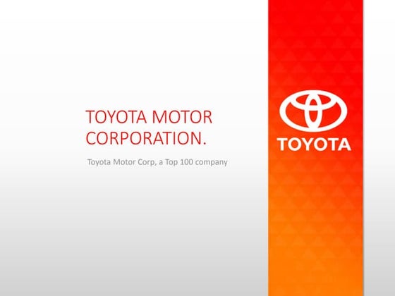 Toyota presentation | PPT