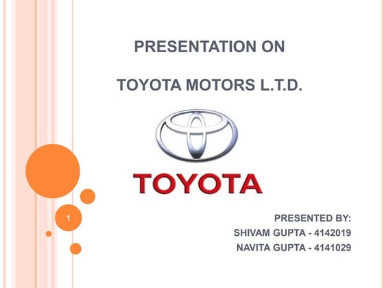 Toyota | PPT