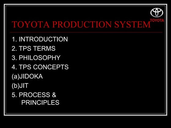 Toyota Supply chain Management | PDF