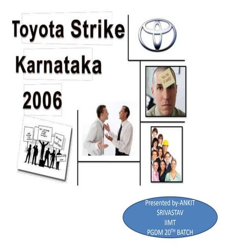 Toyota strike | PPTX