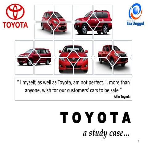 Toyota - A Study Case | PPTX