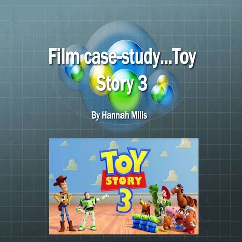 Toy story 3 media campaign analysis | PPTX