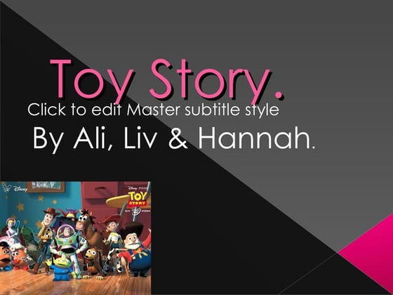 Power point on toy story | PPTX | Soundtracks, TV and Showtunes | Music
